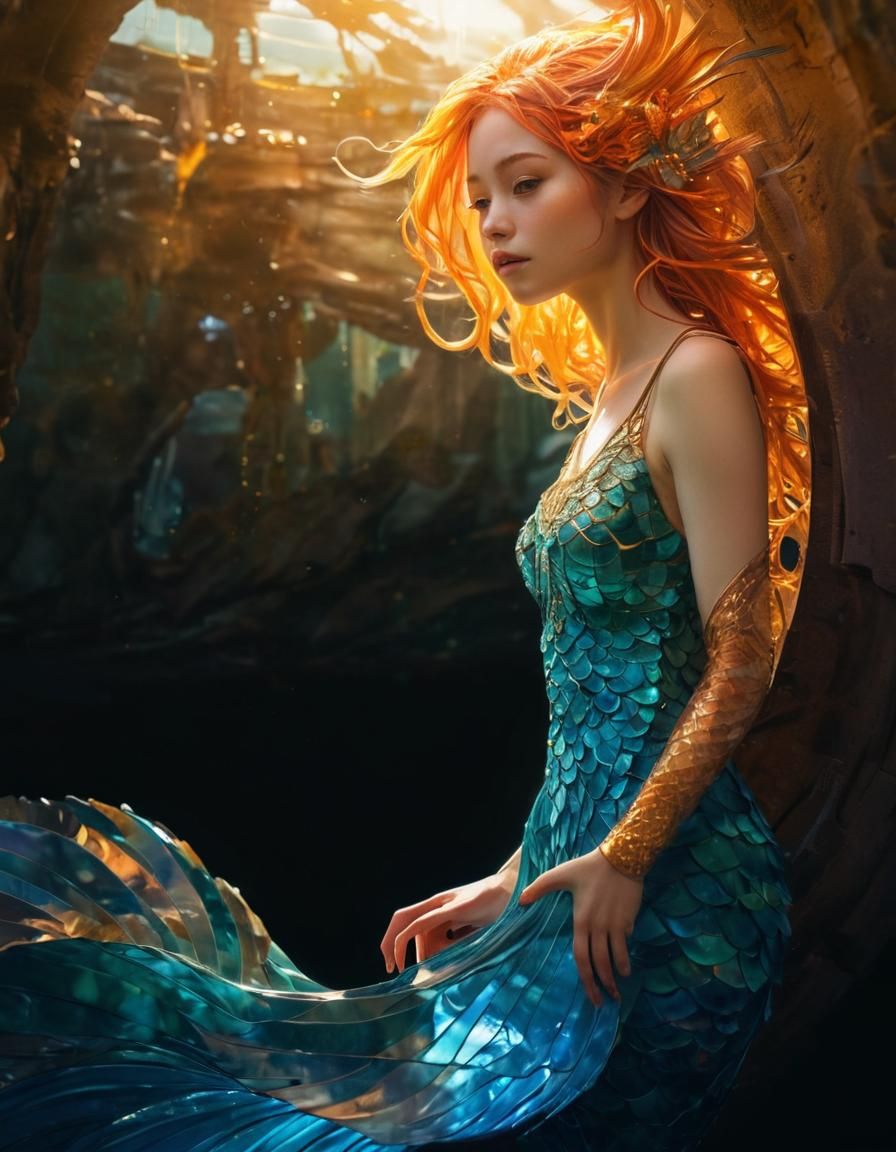 Mermaid’s Grotto… ii - Alien Mermaid Unveils Mysterious Por...