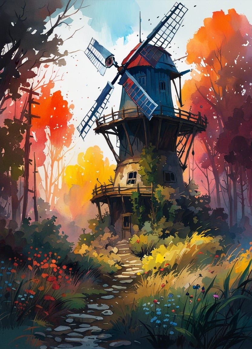 Overgrown Windmill 2 - Overgrown Windmill 2