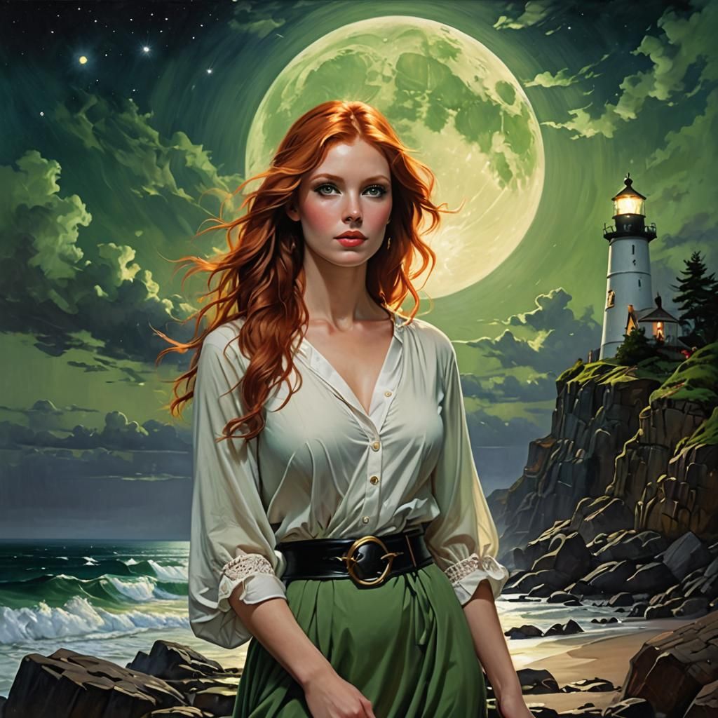 Moonlight Dreams - AI Generated Artwork - NightCafe Creator