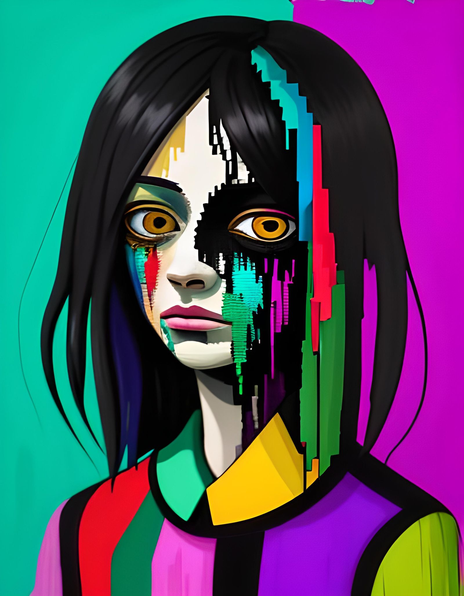 Depixelation - AI Generated Artwork - NightCafe Creator