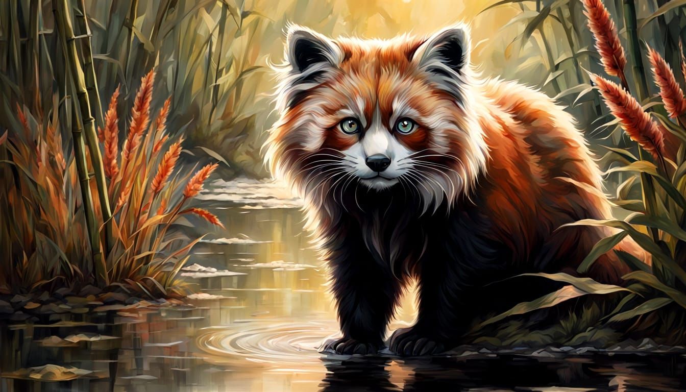 Fantasy Ragdoll-Red-Panda Hybrid Cub