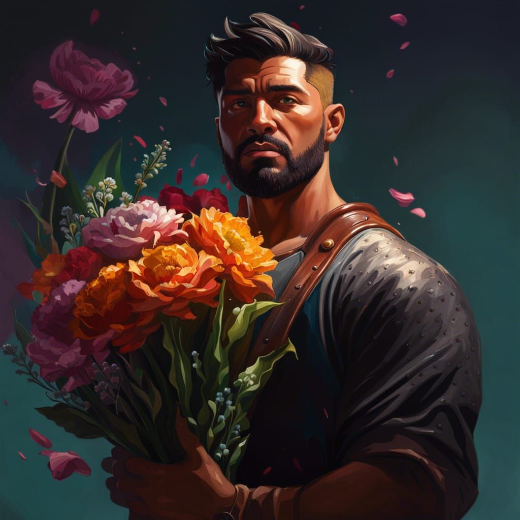 Masculine elegance - AI Generated Artwork - NightCafe Creator