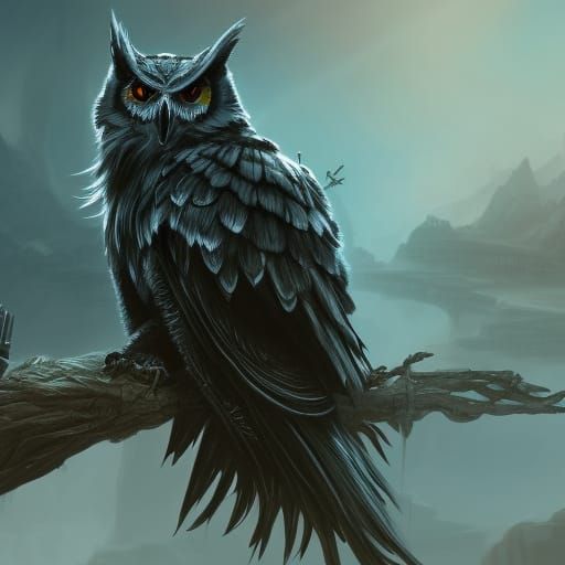 Night Owl - AI Generated Artwork - NightCafe Creator