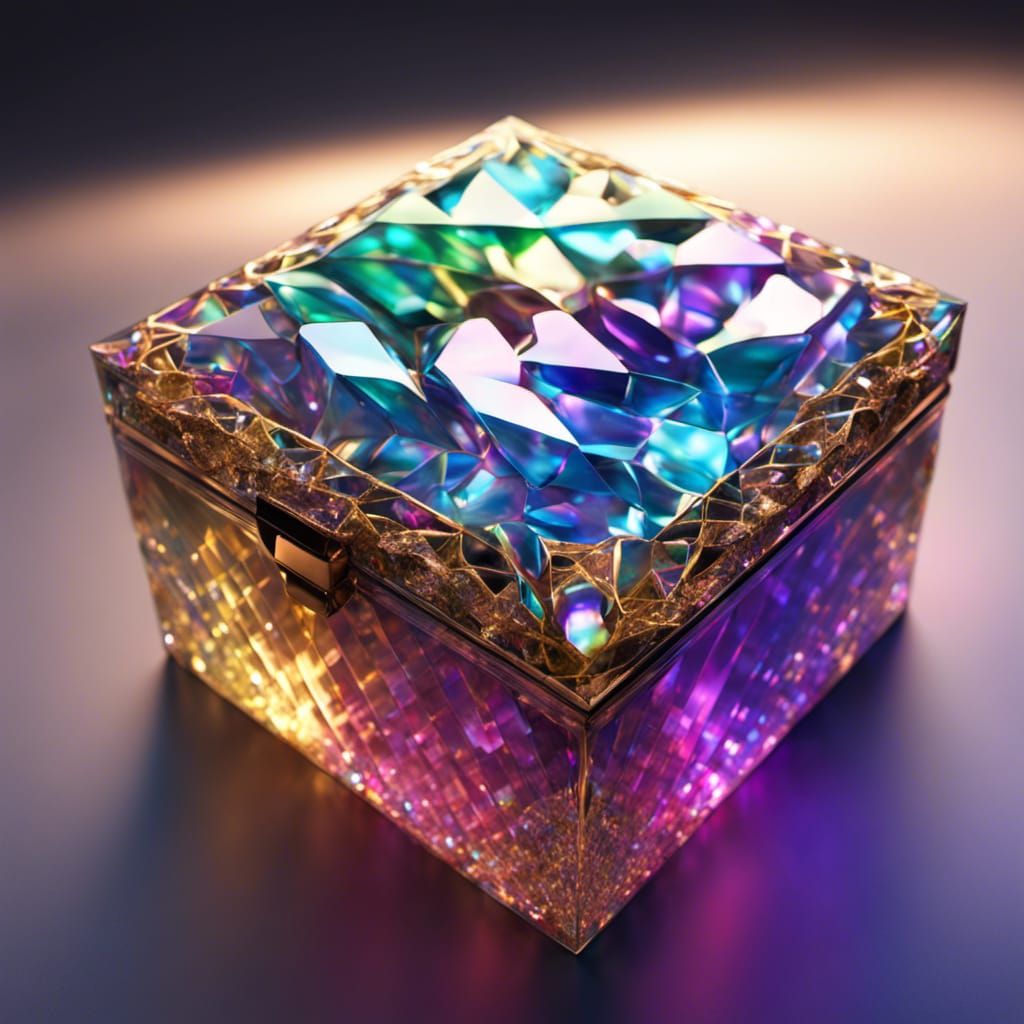 Fancy gift box - AI Generated Artwork - NightCafe Creator