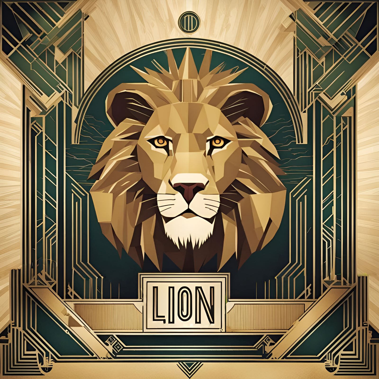 Art Deco Album Cover (3) - AI Generated Artwork - NightCafe Creator