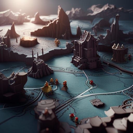 Dungeons & Dragons tabletop game coming to life - AI Generated Artwork ...