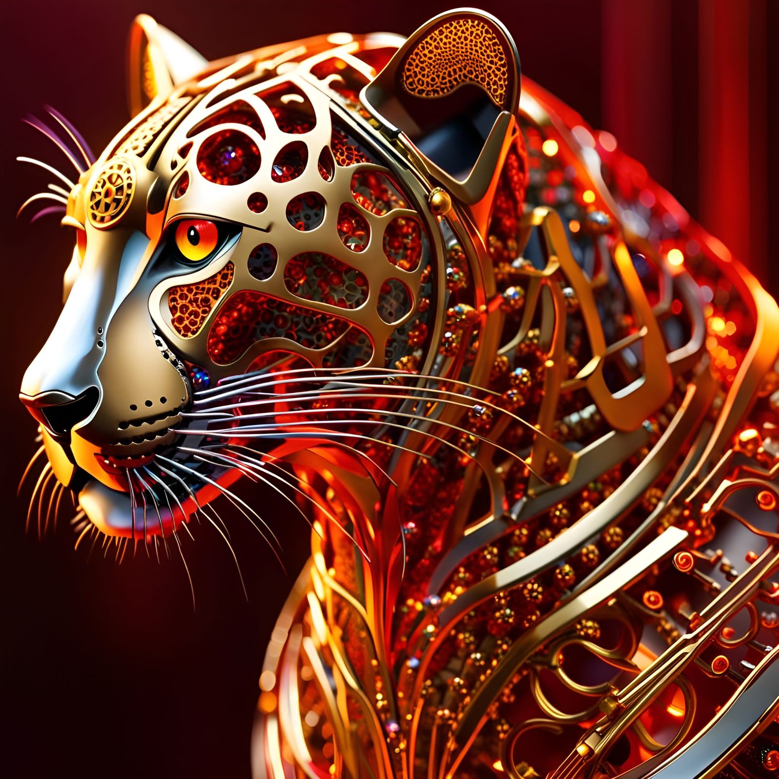 AI Panther - AI Generated Artwork - NightCafe Creator