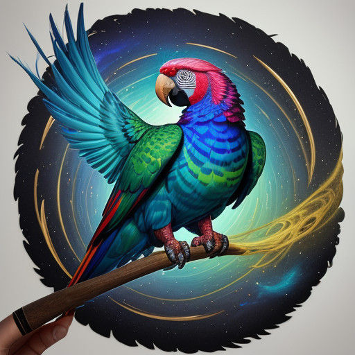 Parrot in Cosmic style. Thanks N/C for the extra wing. 🤣🤣🤣 This is a ...