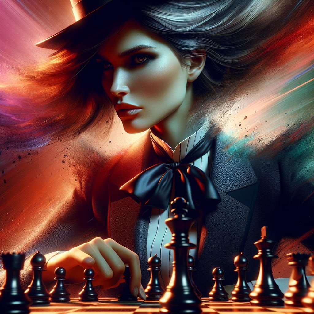 The Queens Gambit - AI Generated Artwork - NightCafe Creator