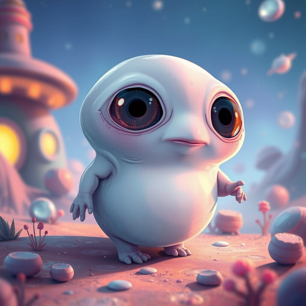 Weird and adorable alien - Weird and adorable alien