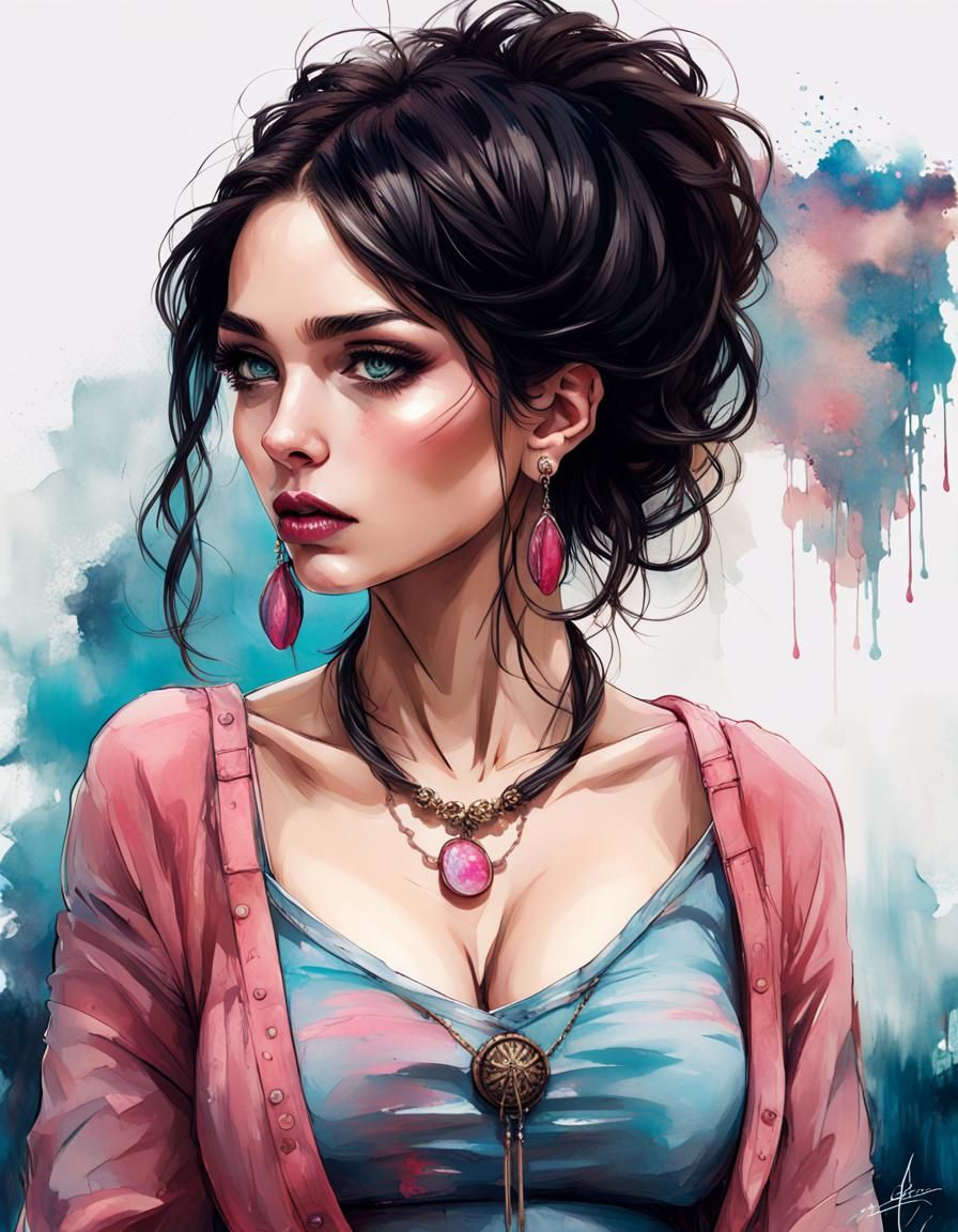 Stephanie 💕 - AI Generated Artwork - NightCafe Creator