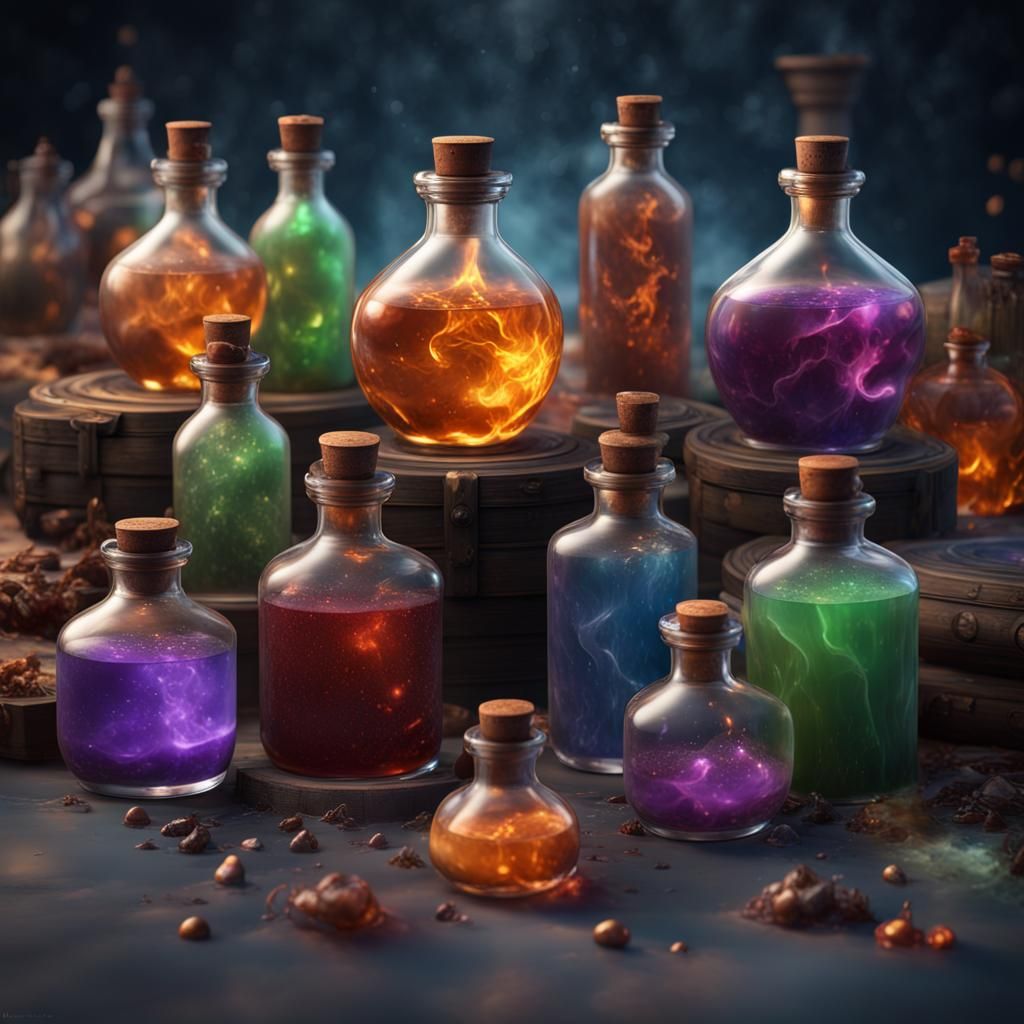 Magic shop. - AI Generated Artwork - NightCafe Creator