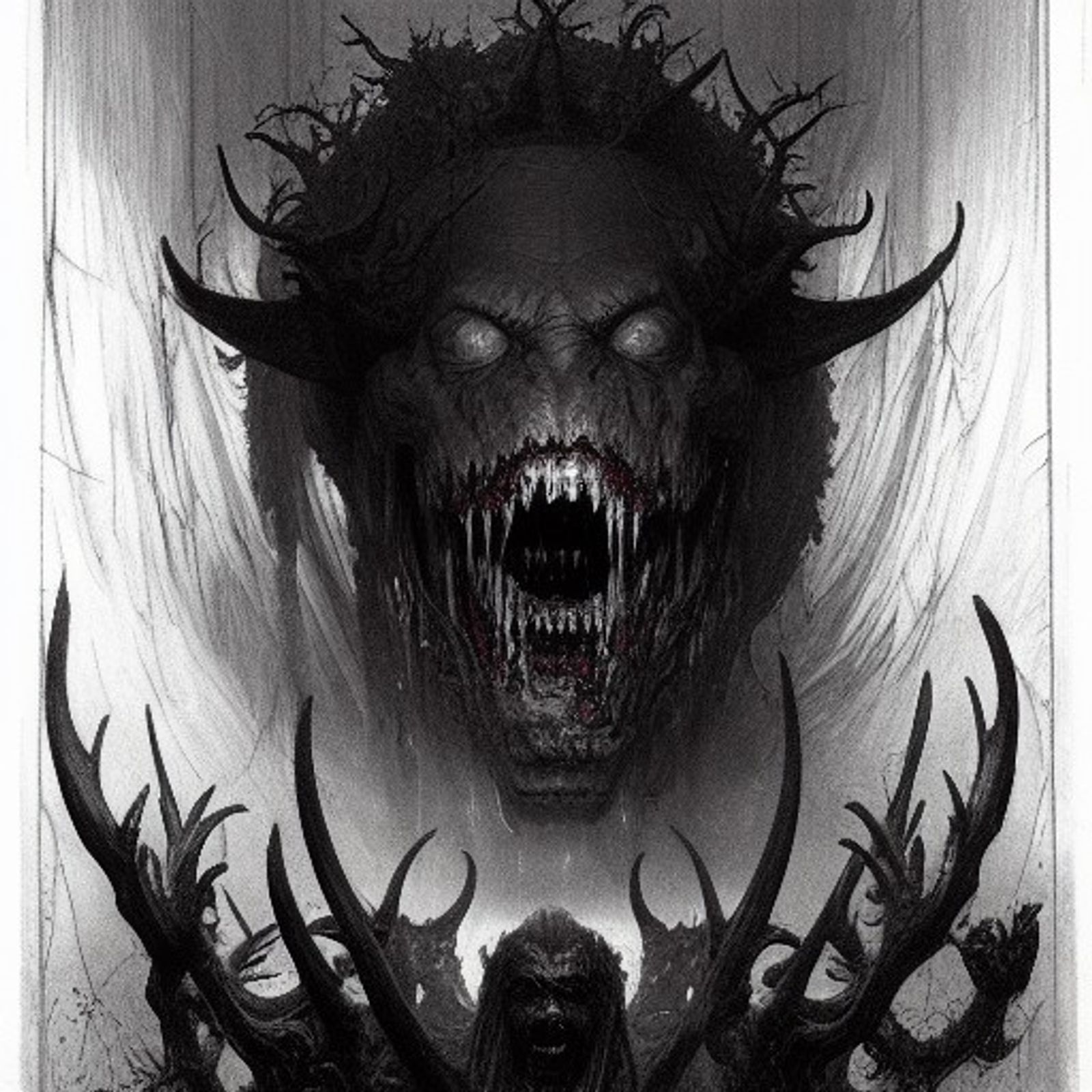 A horde of demons approaching, photorealistic - AI Generated Artwork ...