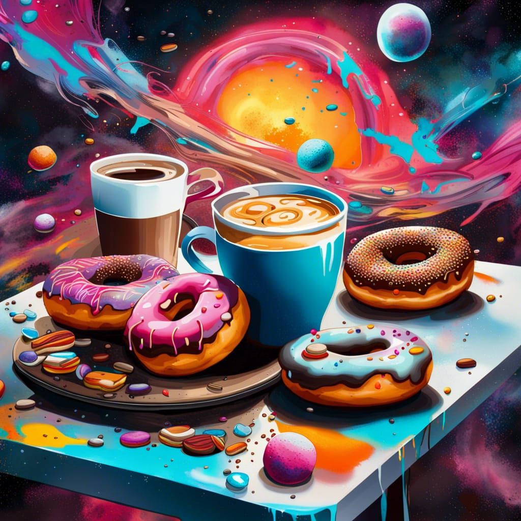 Coffee break - AI Generated Artwork - NightCafe Creator