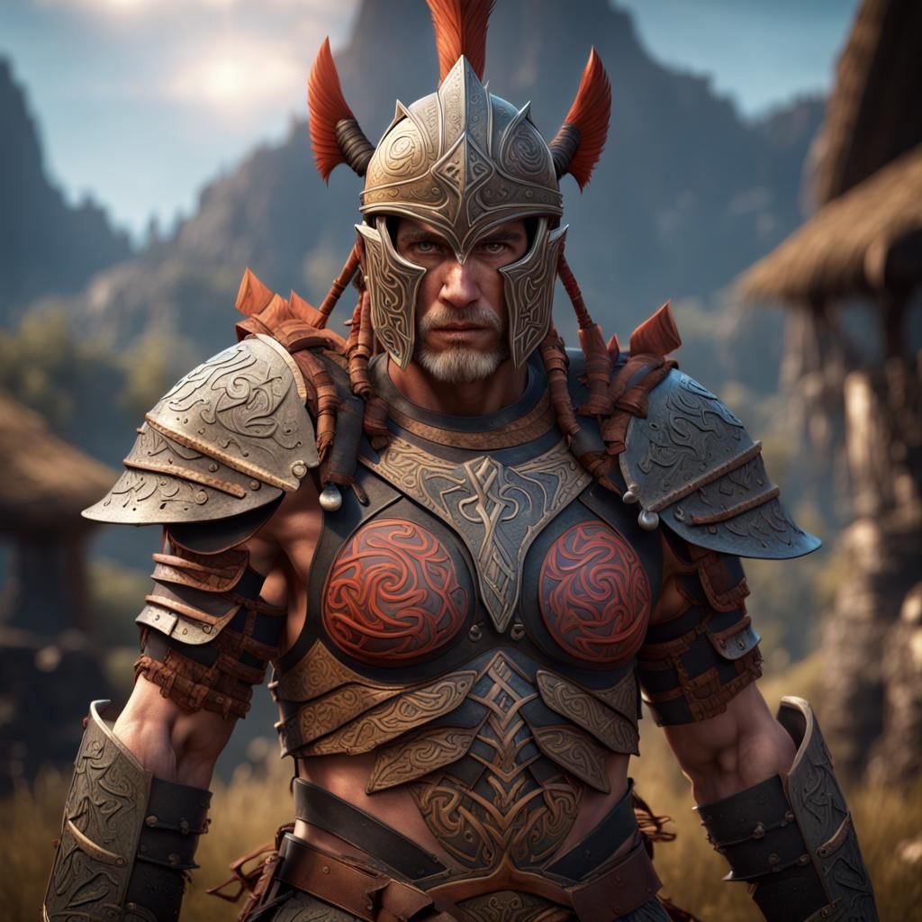 The warrior - AI Generated Artwork - NightCafe Creator