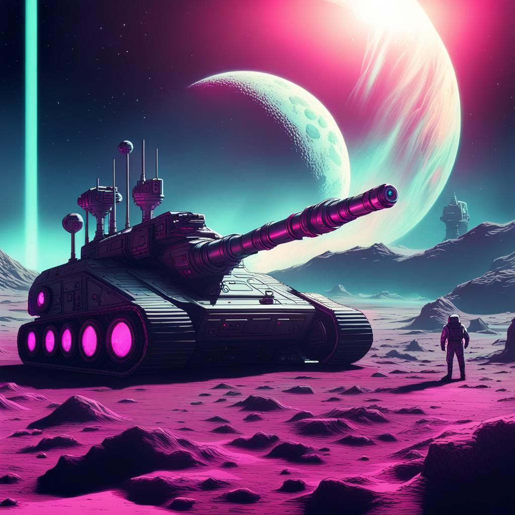 Space tank - AI Generated Artwork - NightCafe Creator