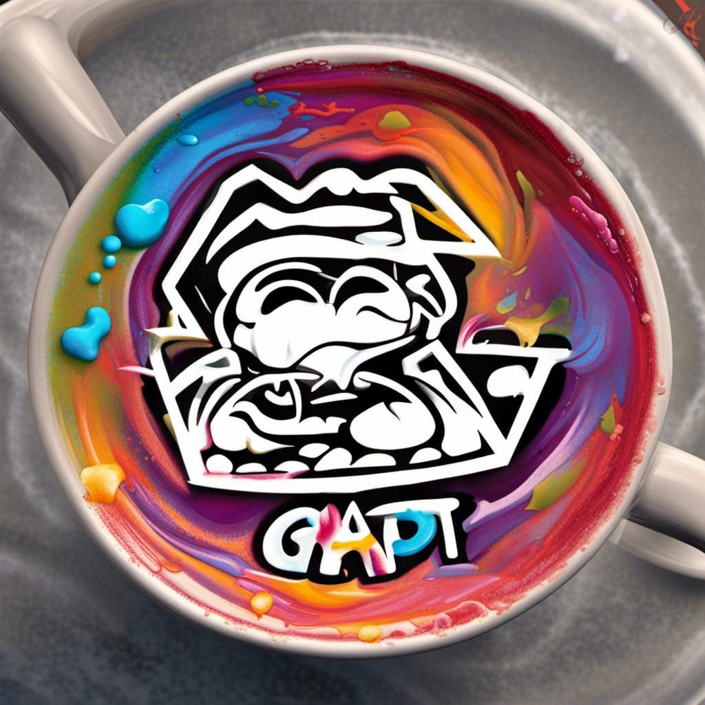 ChatGPT logo latte art v.2 - AI Generated Artwork - NightCafe Creator