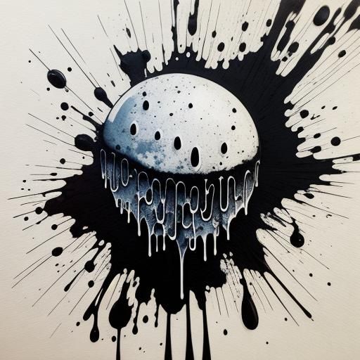ink spills art - AI Generated Artwork - NightCafe Creator