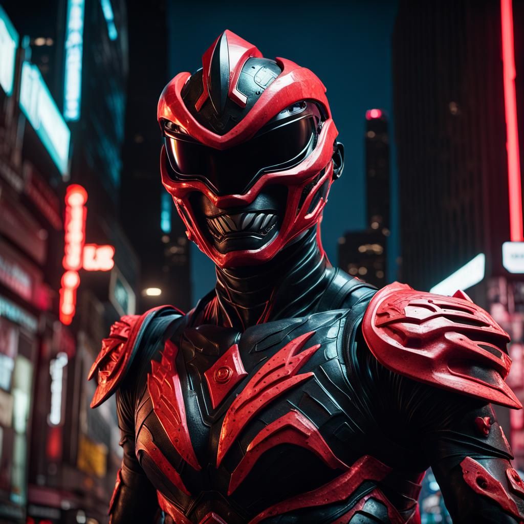 Lovecraftian Power Ranger - AI Generated Artwork - NightCafe Creator