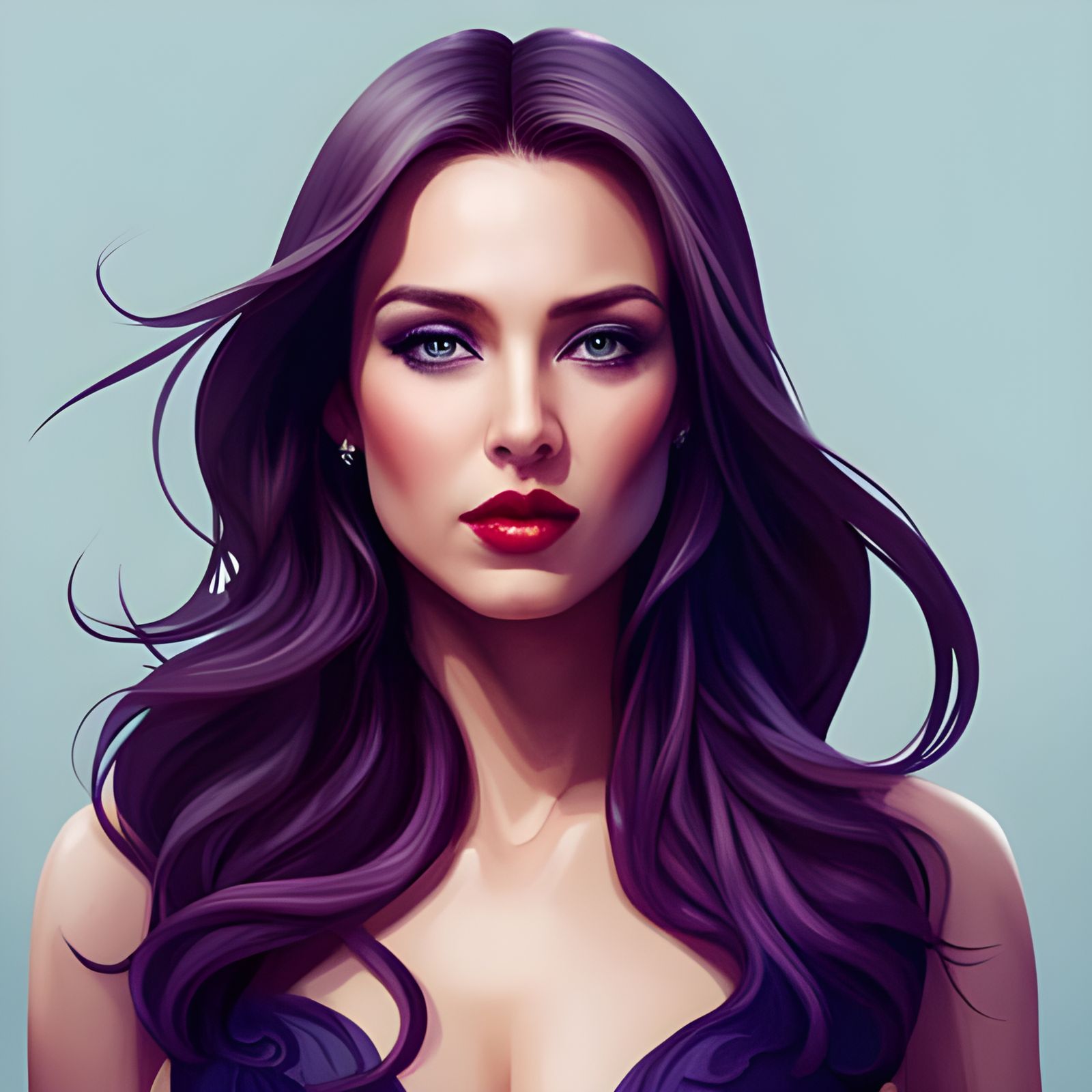 🟣 Violet - AI Generated Artwork - NightCafe Creator