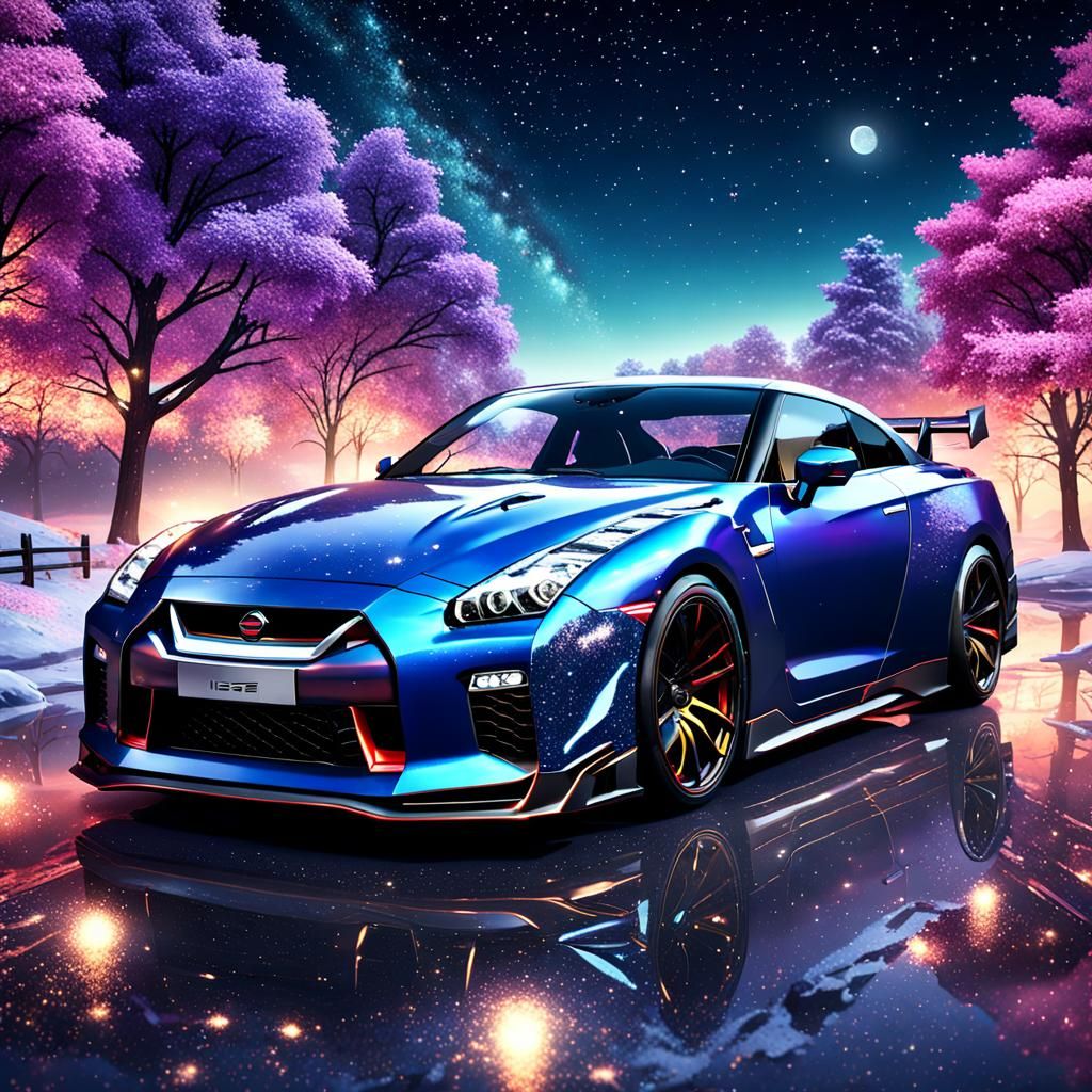 GTR R35 - AI Generated Artwork - NightCafe Creator