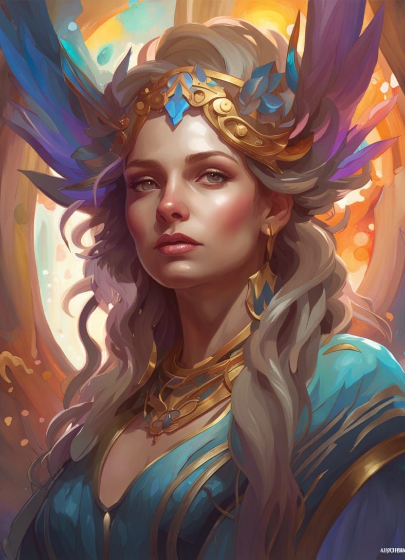 Goddess - AI Generated Artwork - NightCafe Creator