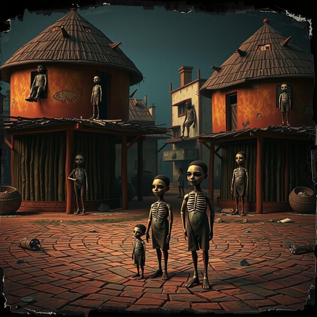 “African Rag Dolls” (3) - “African Rag Dolls” (3)