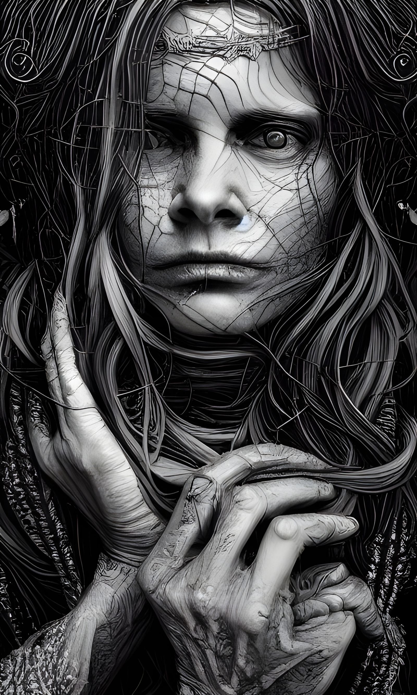 Alien princess, our ancestor - AI Generated Artwork - NightCafe Creator