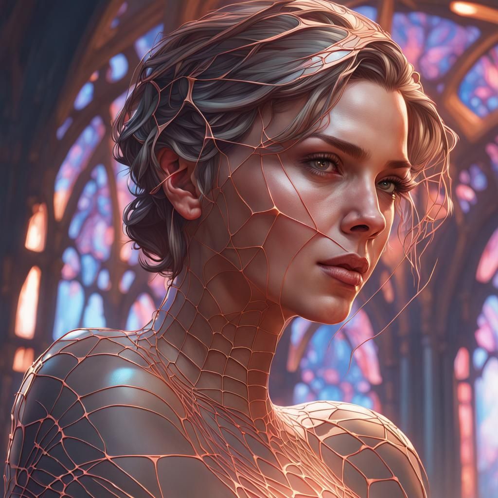 Spiderweb - AI Generated Artwork - NightCafe Creator