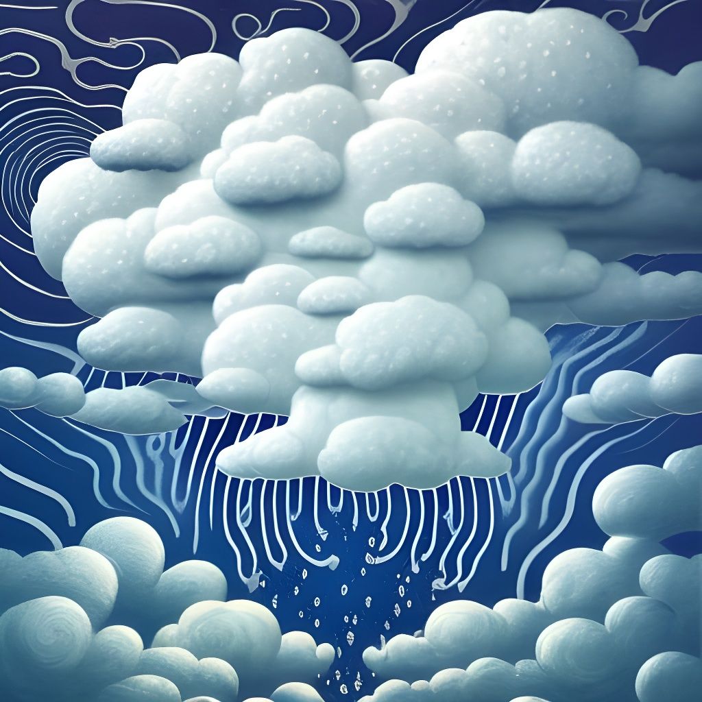Rain clouds - AI Generated Artwork - NightCafe Creator