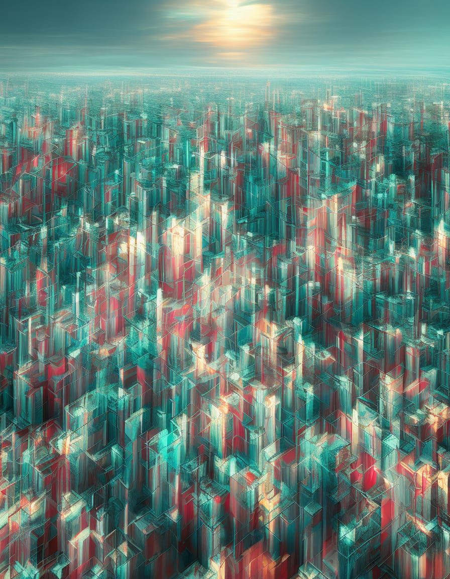 envision a scene that encapsulates the pinnacle of human achievement ...