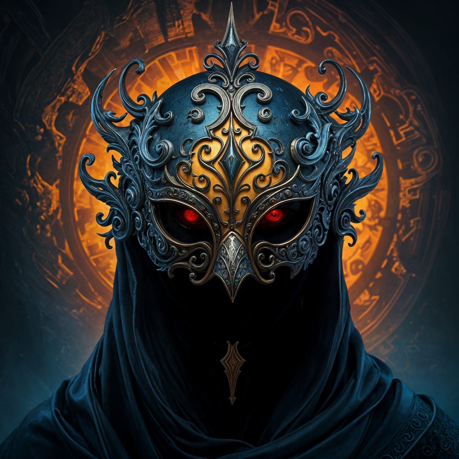 The mask that hides my depresion - Ethereal Mask in Mysteri...