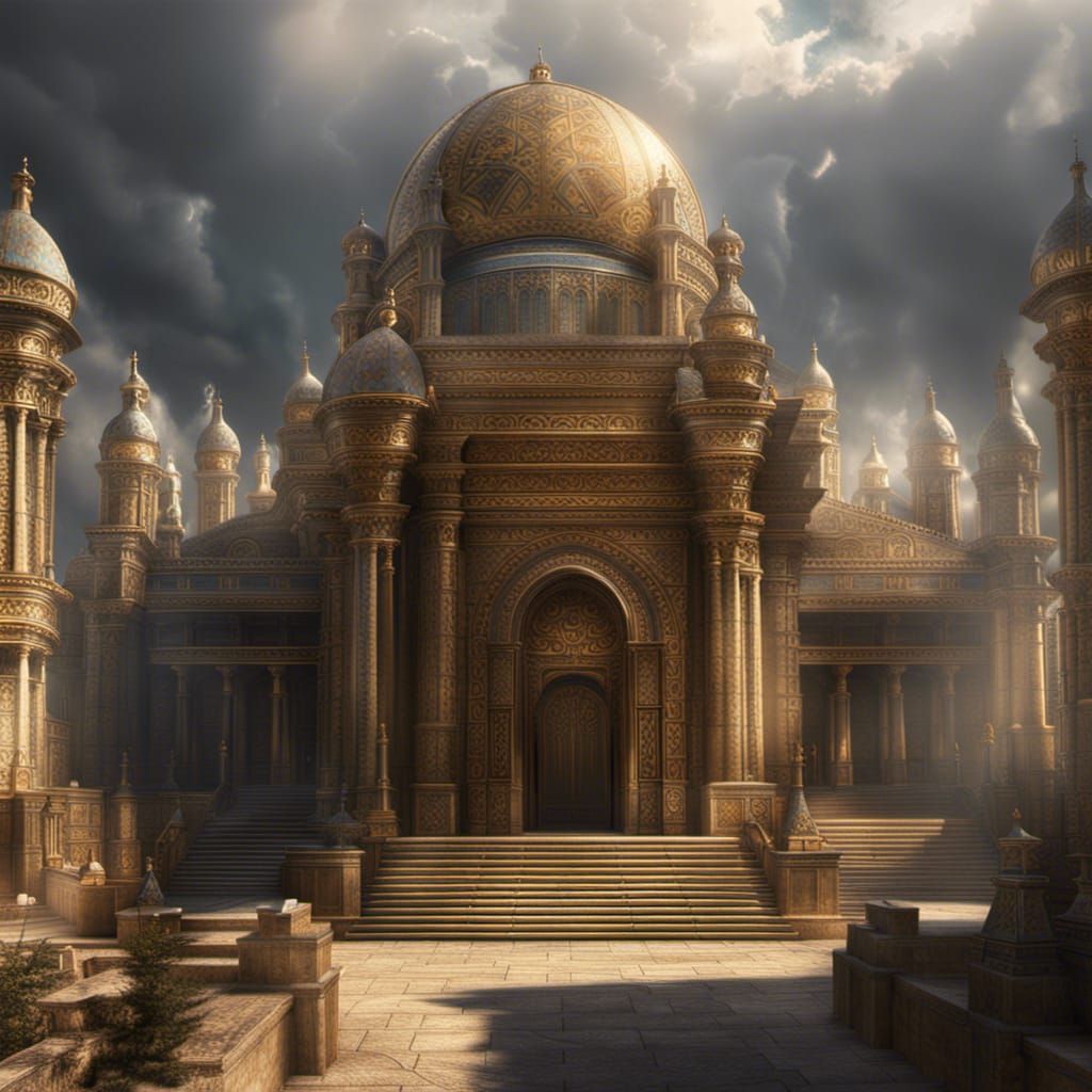 jewish temple - AI Generated Artwork - NightCafe Creator