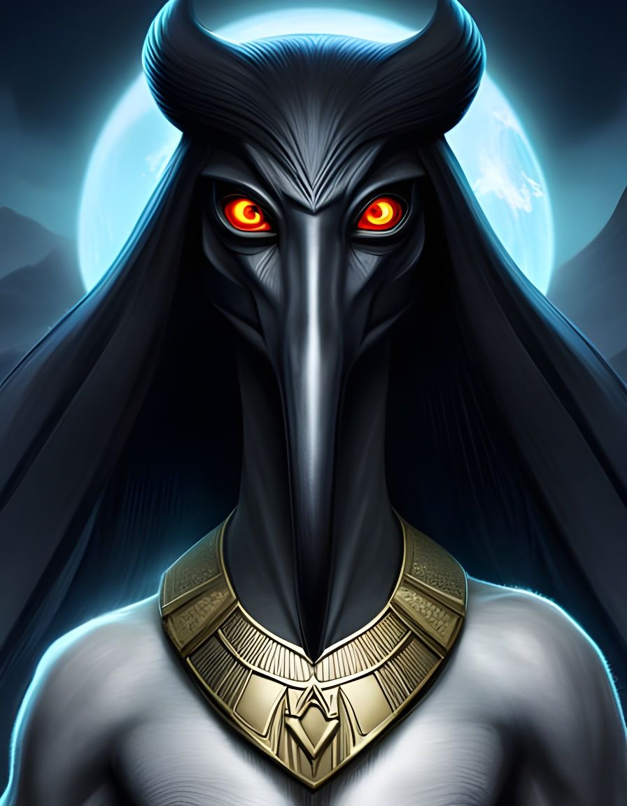 Egyptian God Thoth - AI Generated Artwork - NightCafe Creator