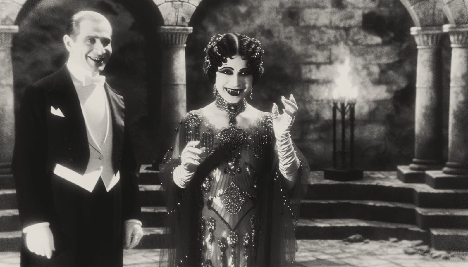 Vampire Opera-Goers from Forgotten Late-30's Horror Film