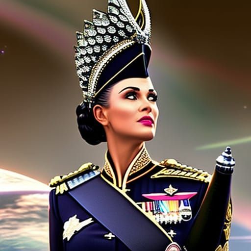 Year 2184 the new Queen General is bio mecha clone of the former queen ...