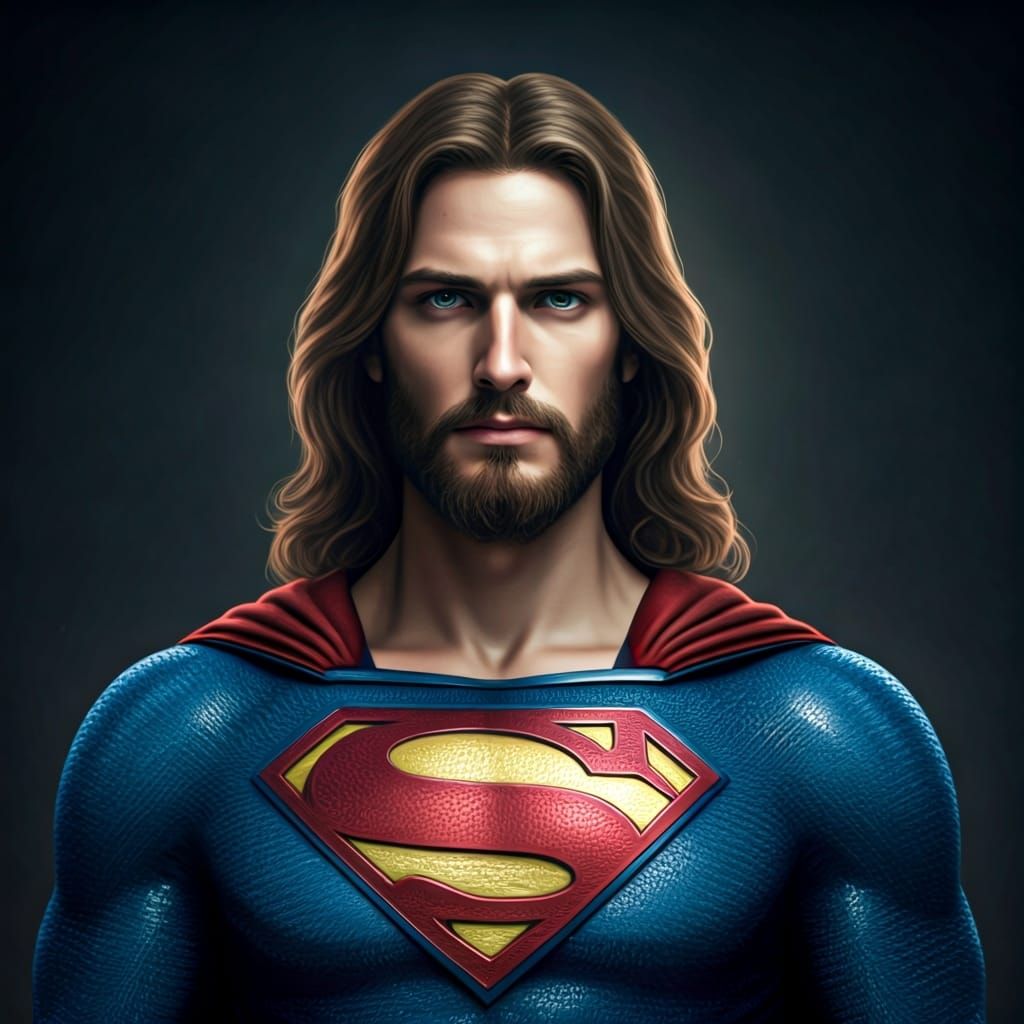 The real Superman - Superman Blessed: A Symbolic Represent...