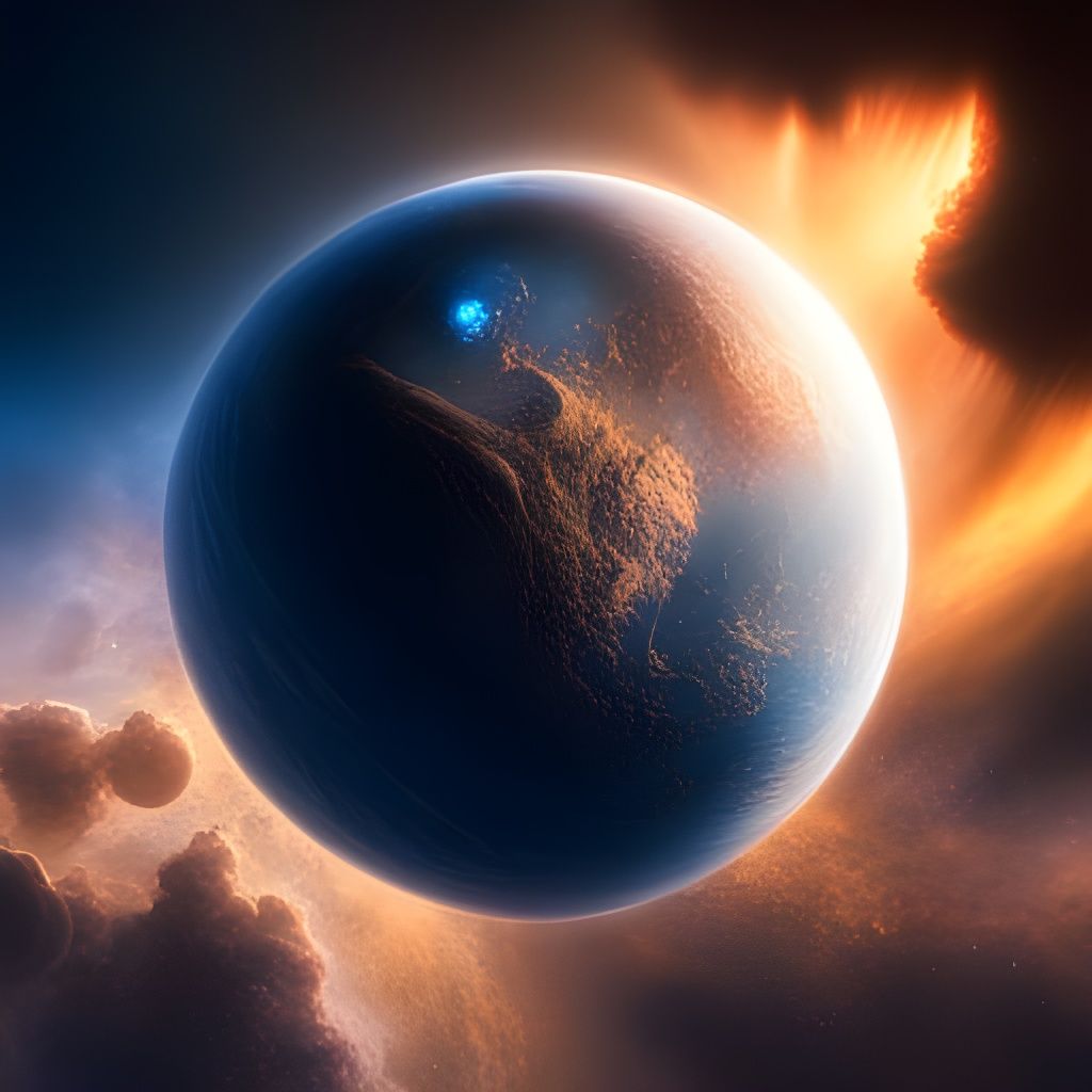 Planetary nebula - AI Generated Artwork - NightCafe Creator