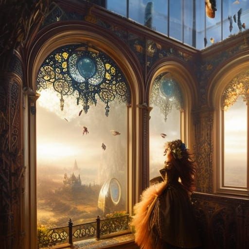 window - AI Generated Artwork - NightCafe Creator