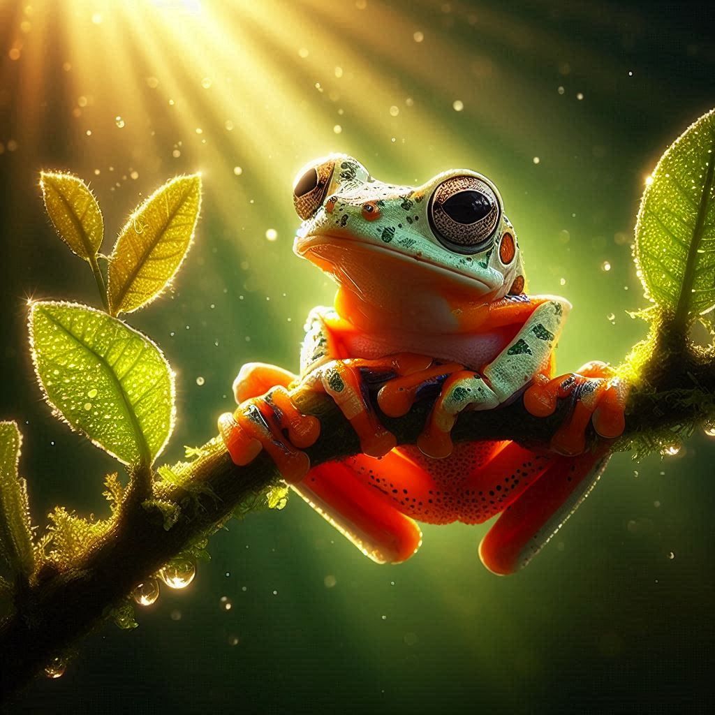 Froggy Frog 🐸 - AI Generated Artwork - NightCafe Creator