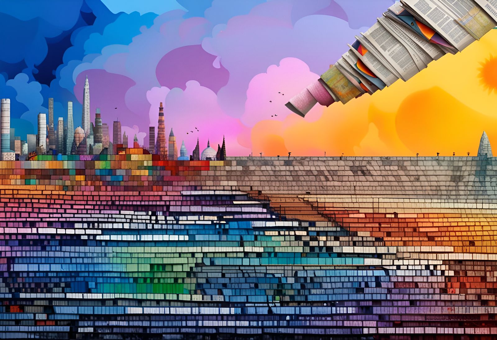 Building Blocks - AI Generated Artwork - NightCafe Creator