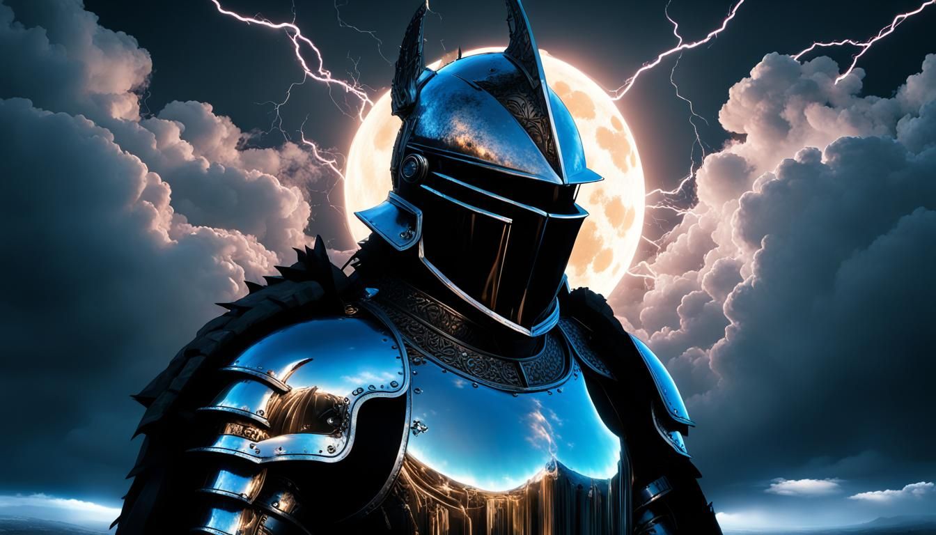 Mirror Knight - AI Generated Artwork - NightCafe Creator