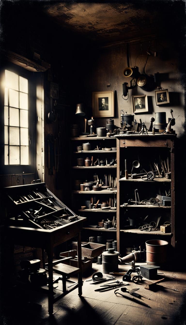 Trinkets & Tools - AI Generated Artwork - NightCafe Creator