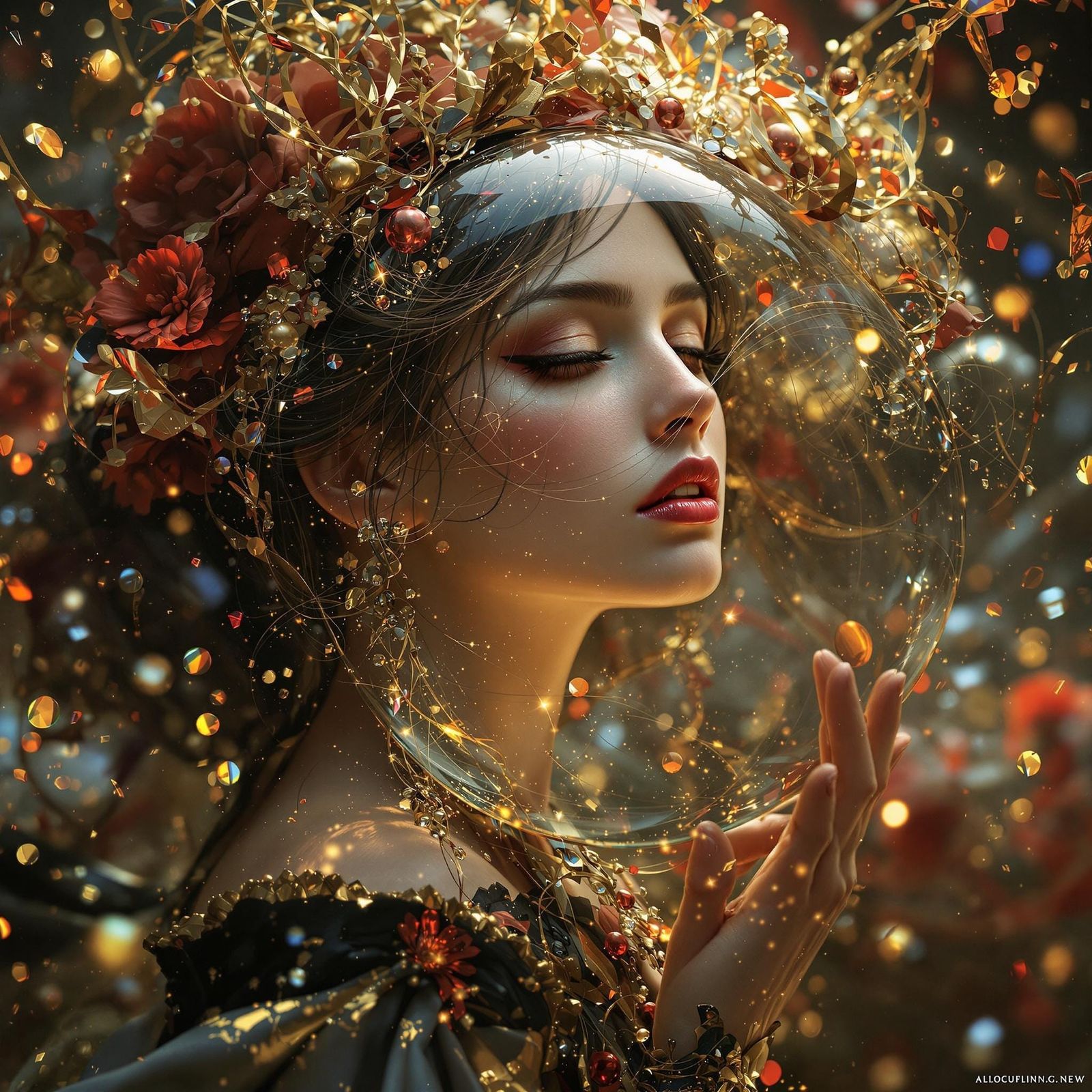 Elegant 19th Century Russian Countess with Hidden ... - AI Art