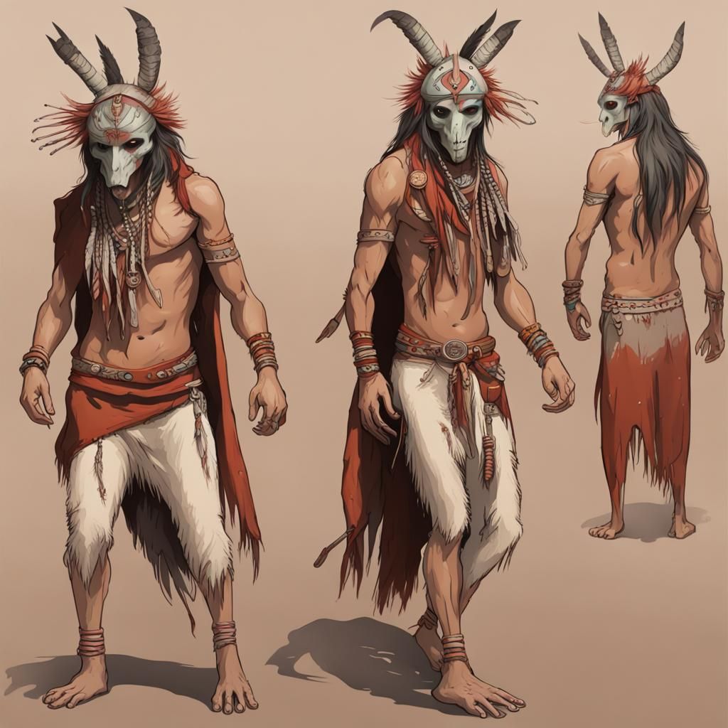 Shape-shifter, The Yínąąlglǭǭshį - AI Generated Artwork - NightCafe Creator