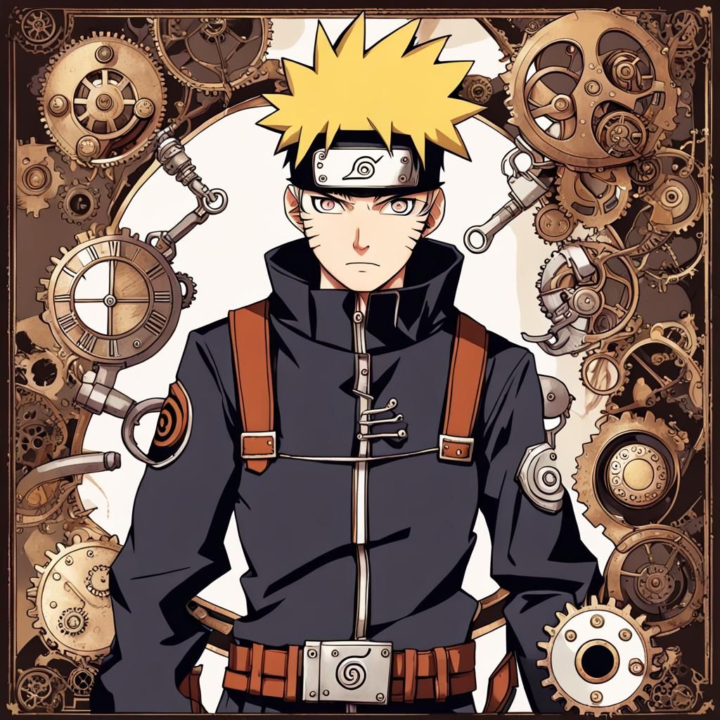 Steampunk Naruto - AI Generated Artwork - NightCafe Creator