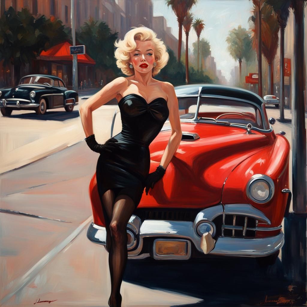 Bombshell - AI Generated Artwork - NightCafe Creator