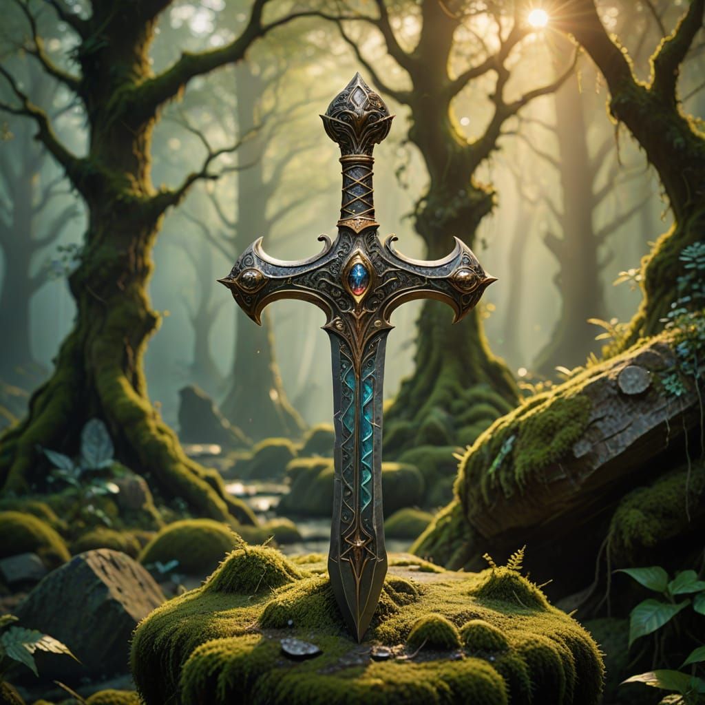 A legendary sword - Ethereal Legend: Ancient Sword in Verda...