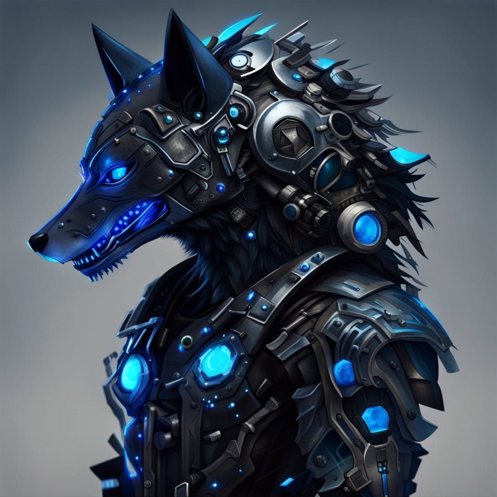KnightWolf - AI Generated Artwork - NightCafe Creator