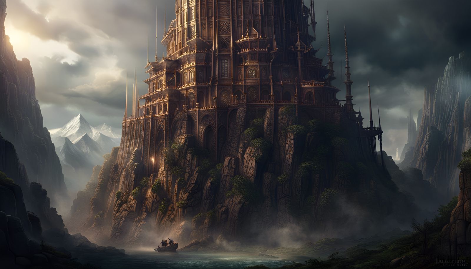 THE INFINITY TOWER - AI Generated Artwork - NightCafe Creator